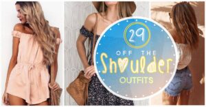 29 Super Cute Off The Shoulder Outfits - The Cuddl