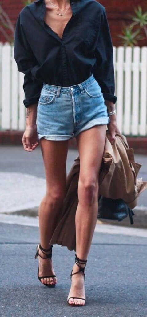 Stylish Jean Shorts Outfits for a Cool Summer Look