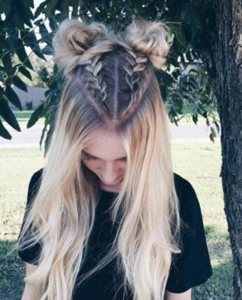 33 Cool Braids Festival Hairstyles - The Cuddl