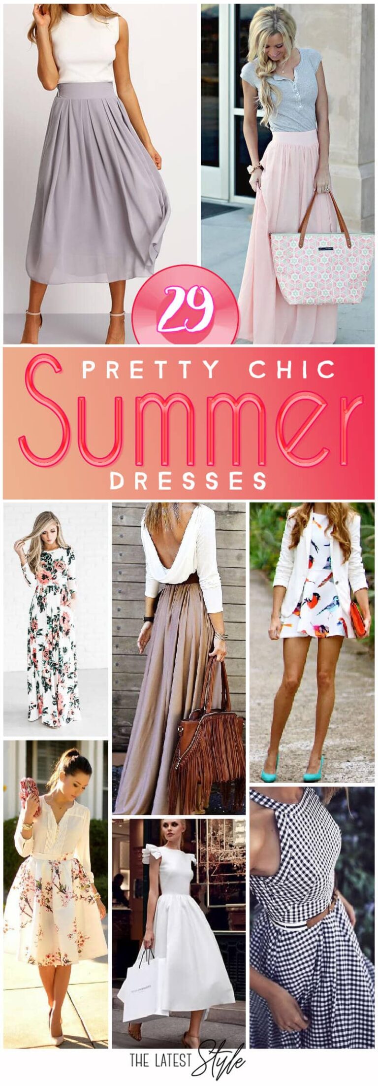 29 Pretty Chic Summer Outfits - The Cuddl