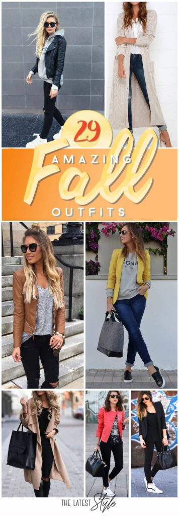 Amazing Fall Outfits: Stylish Autumn Wardrobe Inspiration