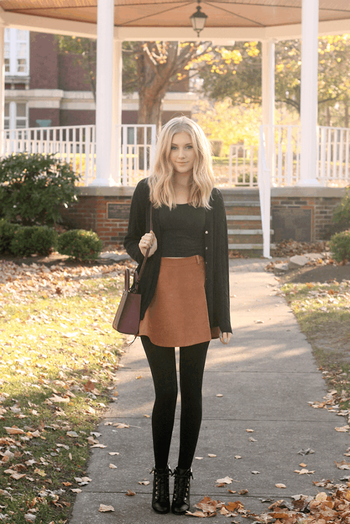 25 Fall Outfits with Skirts to Inspire Your Fall Look - The Cuddl