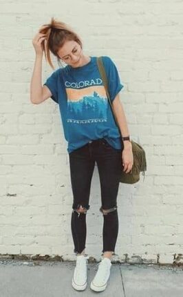 25 Ripped Jeans Outfits That Prove Denim Is Here to Stay - The Cuddl