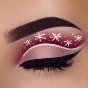25 Pretty Christmas Makeup Ideas To Make You Look Hot - The Cuddl