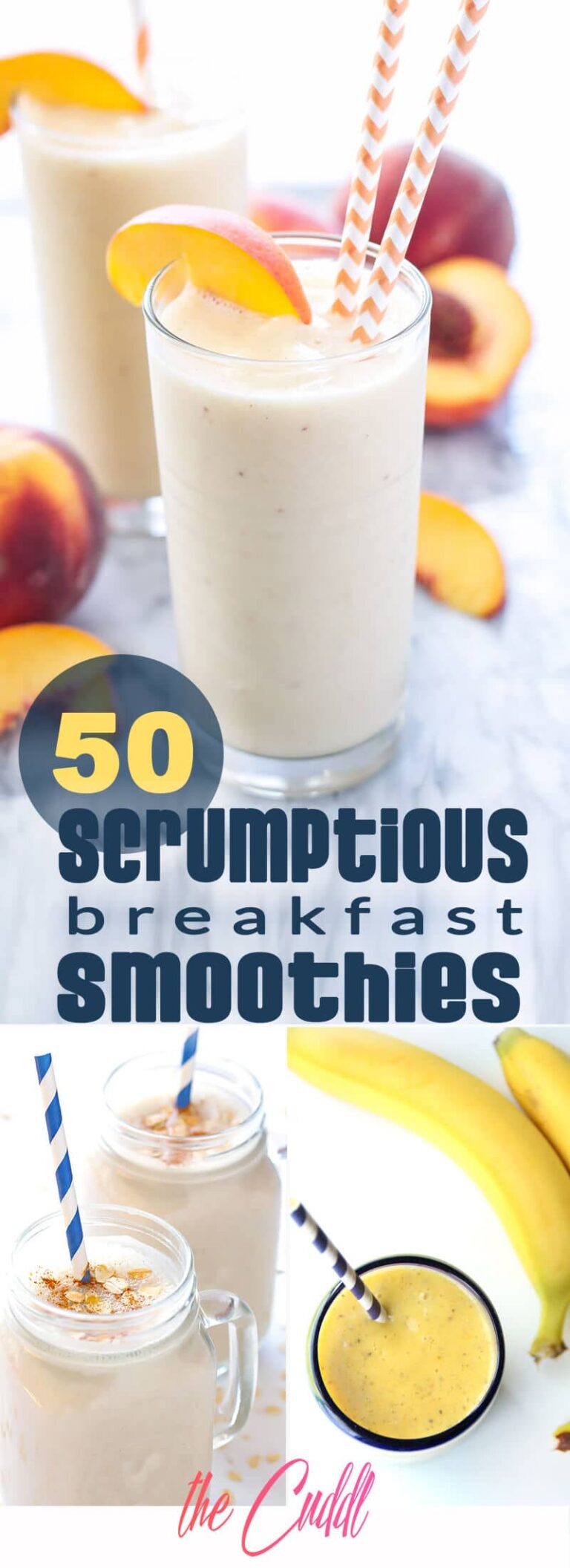 50 Breakfast Smoothie Recipes for a Delightfully Smooth Day - The Cuddl