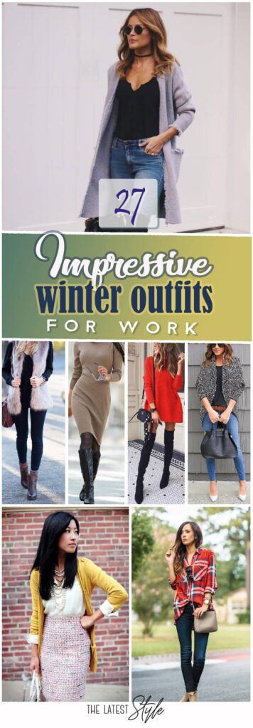 Impressive Winter Outfits for Work Gatherings: Stay Stylish