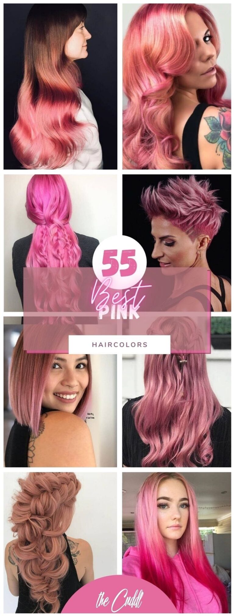 50 Best Pink Hair Styles to Pep Up Your Look in 2024
