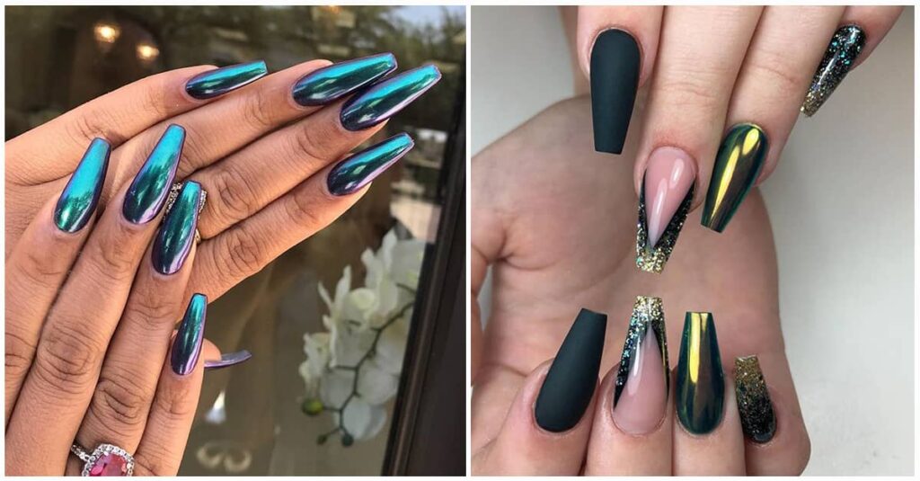 Glamorous Metallic Nail Designs for Stunning Manicures