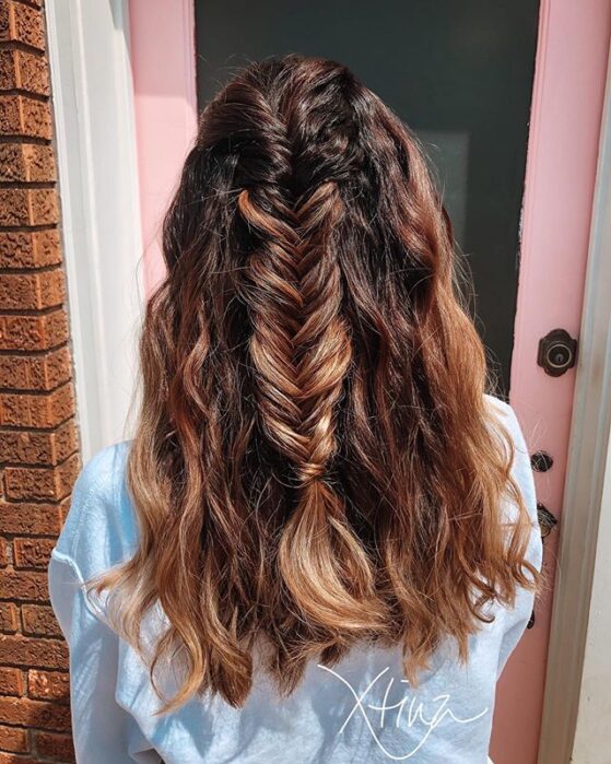 51 Cute and Easy Fishtail Braid Hairstyles That Will Look Awesome On ...