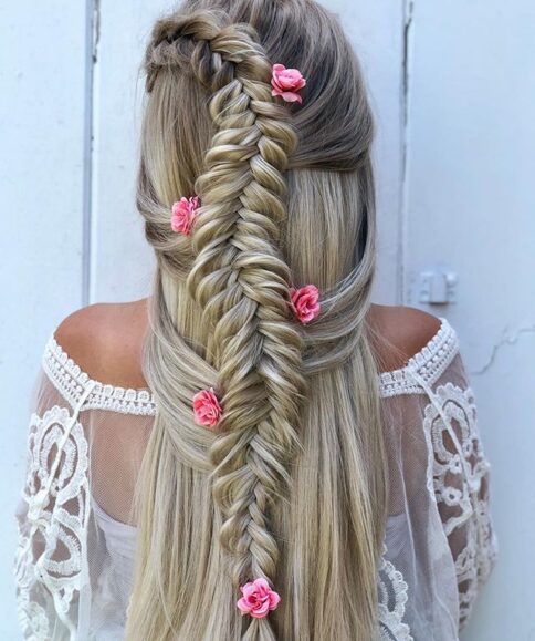 51 Cute and Easy Fishtail Braid Hairstyles That Will Look Awesome On ...