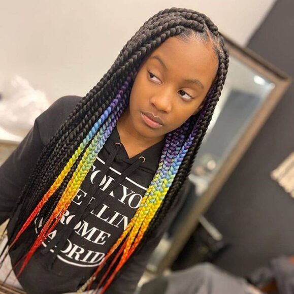 Stunning Medium Box Braids: Stylish Looks for Every Occasion