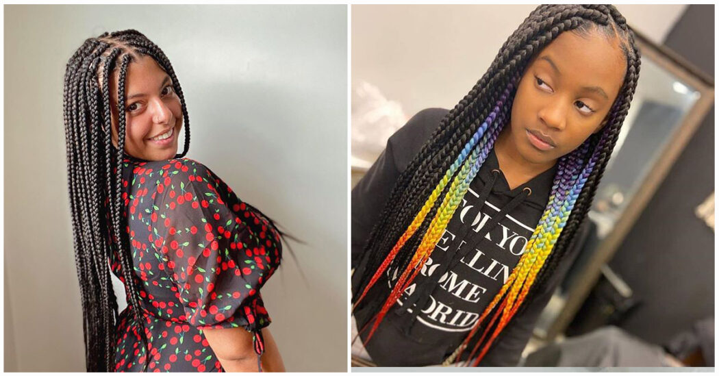 Stunning Medium Box Braids: Stylish Looks for Every Occasion